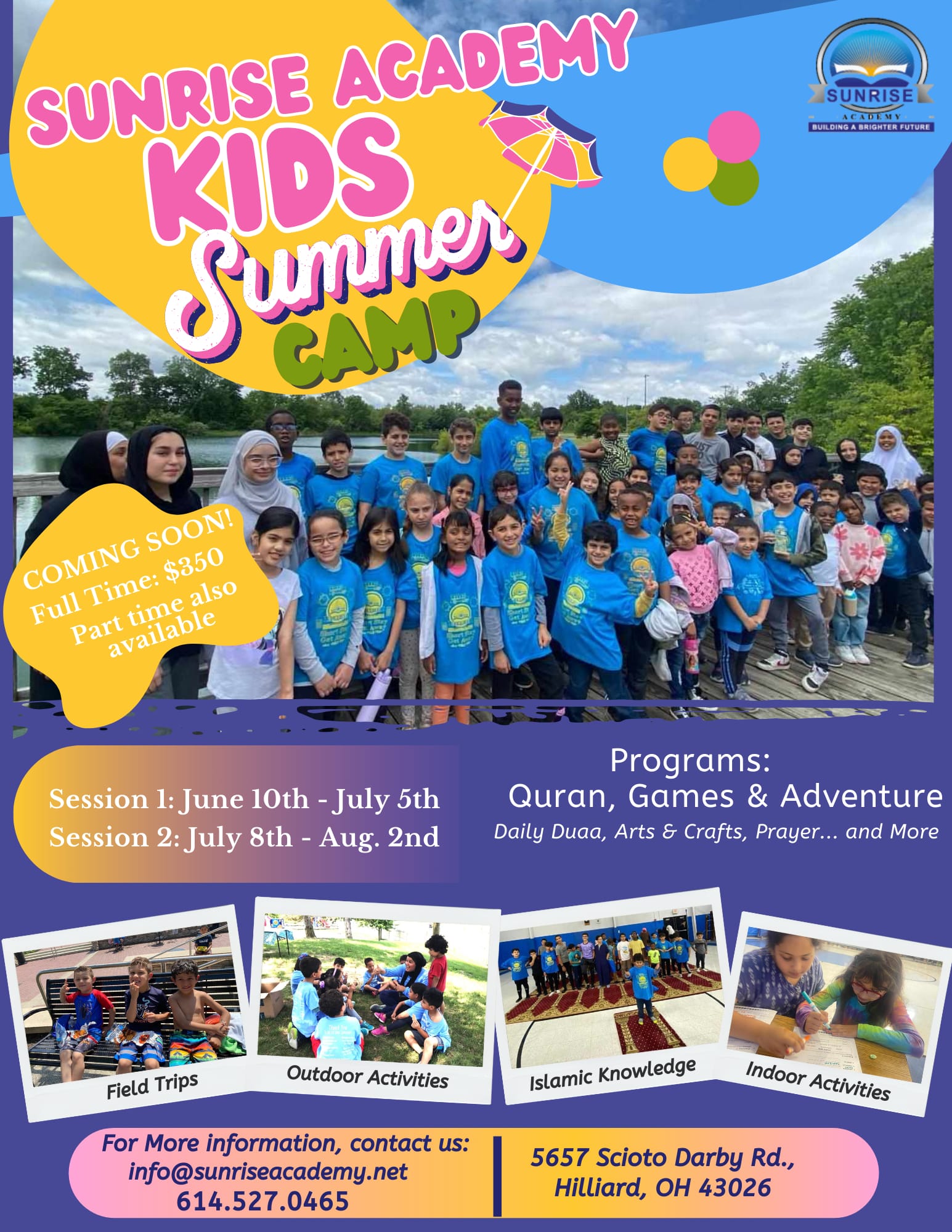 2024 Summer Camp - Sunrise Academy | Building a Brighter Future
